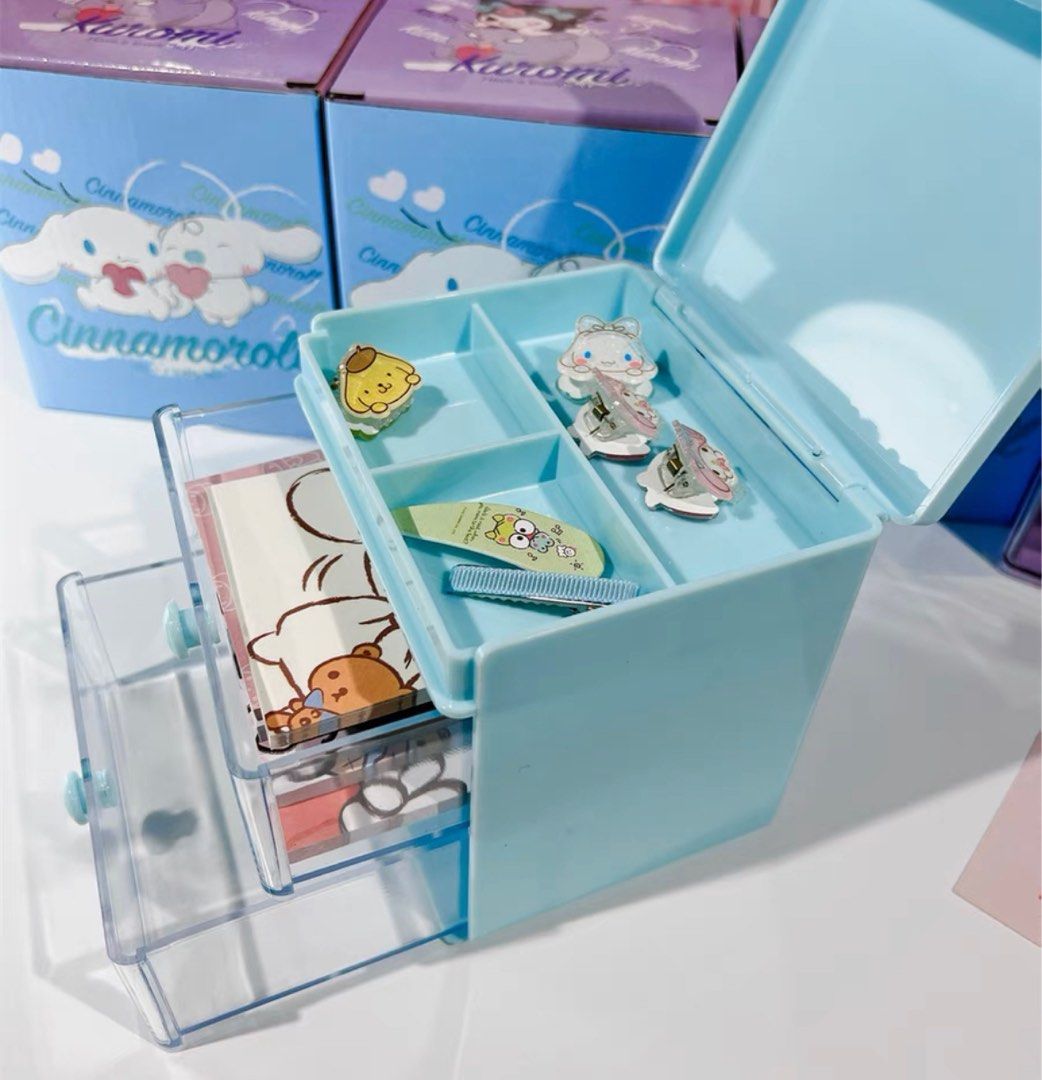 [po] sanrio mini drawers with top organiser, Furniture & Home Living ...