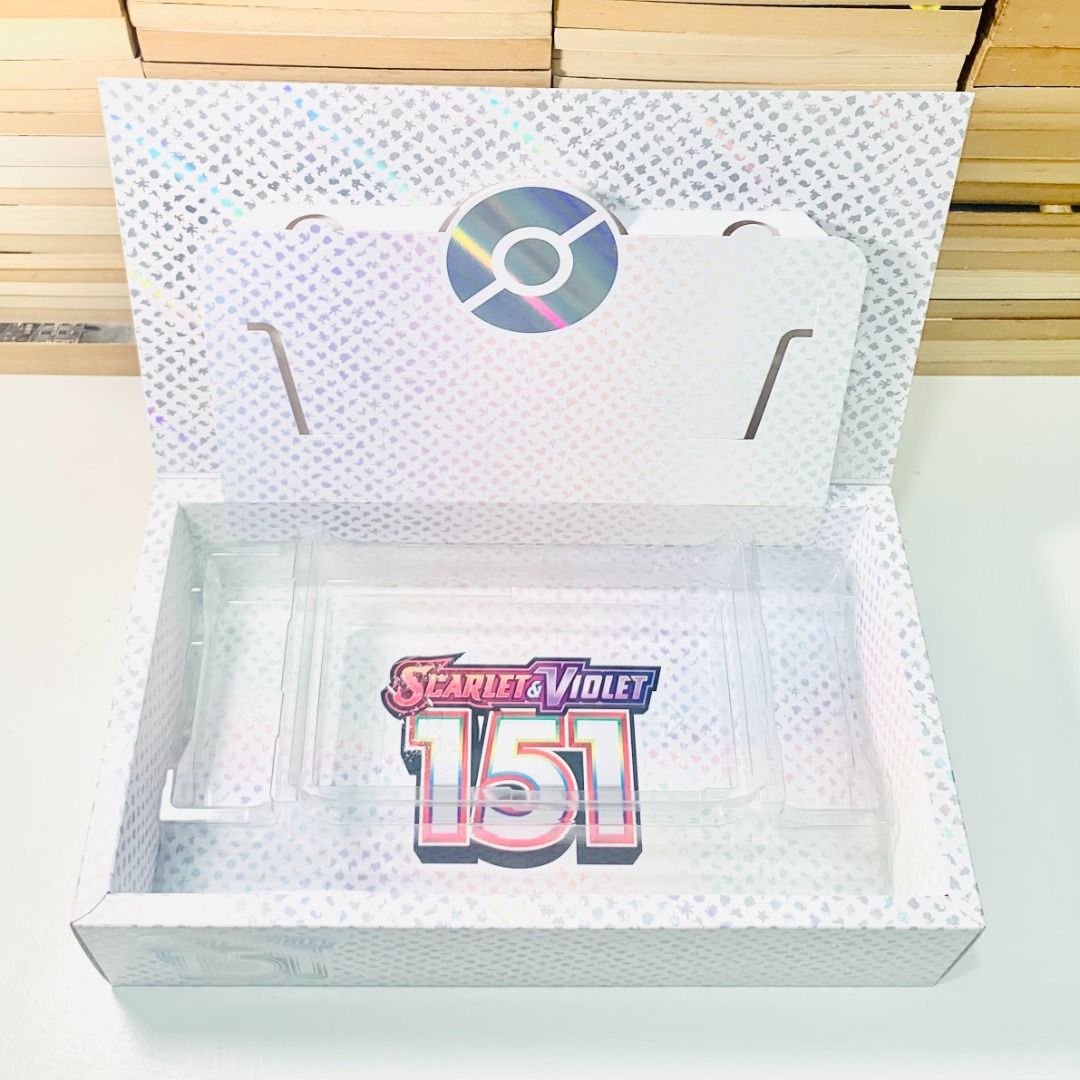 Pokemon Scarlet & Violet 151 Trading Card Game Empty Box, Hobbies ...