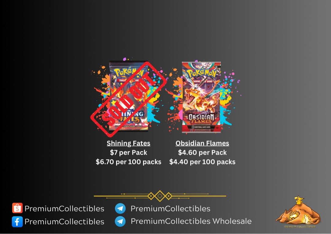Pokemon TCG Authentic Sealed Booster Packs Crown Zenith Brilliant Stars ...