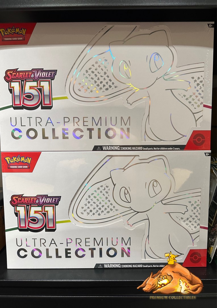 Pokemon TCG Scarlet and Violet 151 Mew Ultra Premium Collection SV3.5 ...