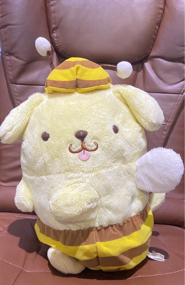 Pompompurin Bee Plush, Hobbies & Toys, Toys & Games on Carousell
