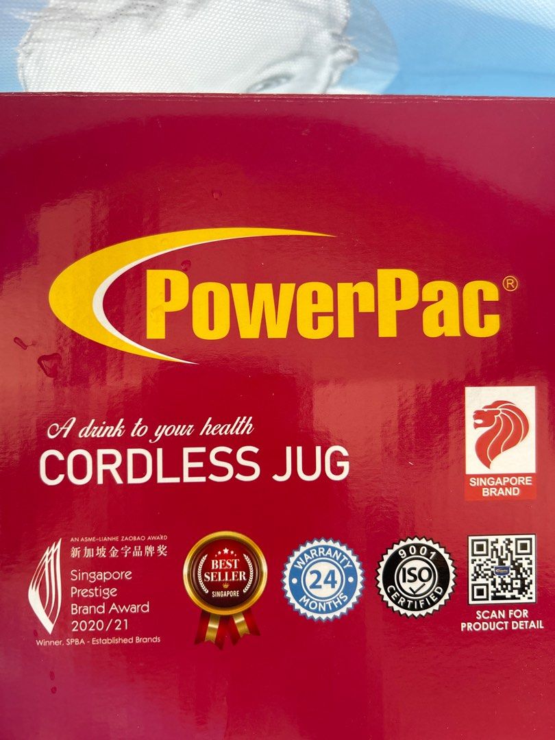 PowerPac Stainless Steel Kettle BNIB BNIP, TV & Home Appliances ...