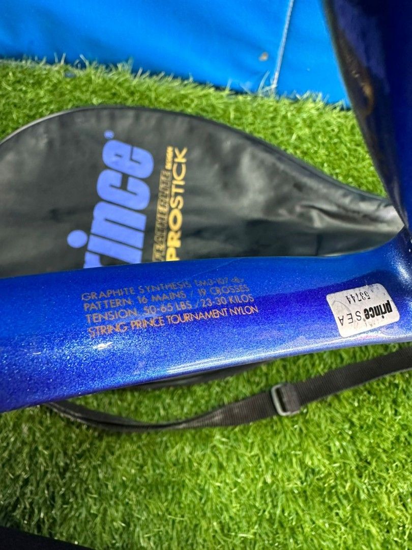 Prince Racket Tennis, Sports Equipment, Sports & Games, Racket & Ball ...