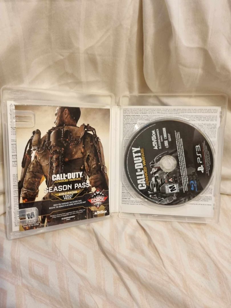 PS3 Call of Duty Advanced Warfare, Video Gaming, Video Games ...