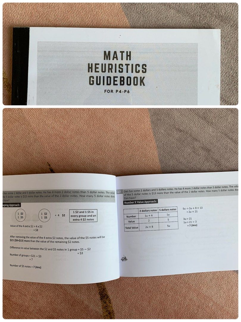 PSLE Singapore Model Method / P5 & P6 Maths Problems Sums / , Hobbies ...