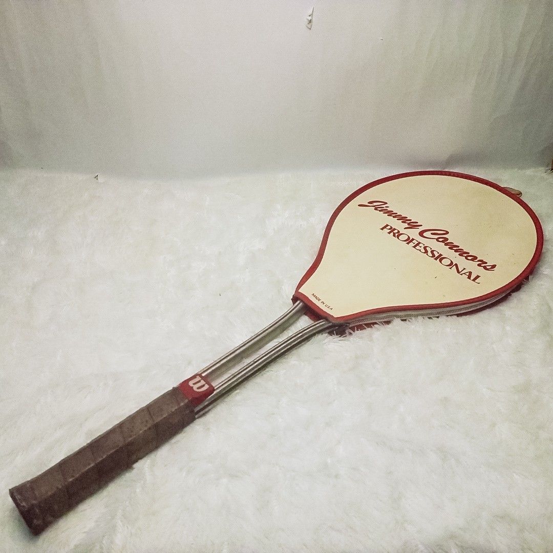 Raket Tenis Wilson Jimmy Connors Professional X-1661 with Head Cover ...