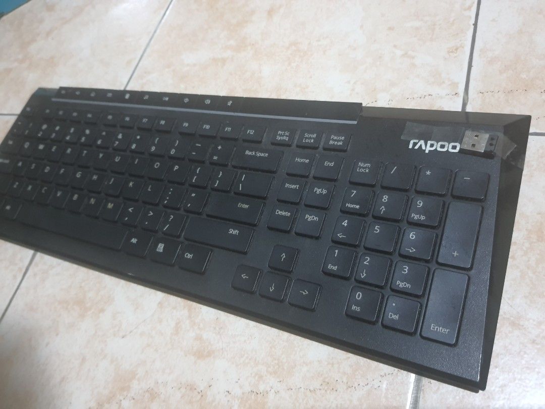 Rapoo 8200p Wireless Keyboard Only Computers And Tech Parts And Accessories Computer Keyboard On