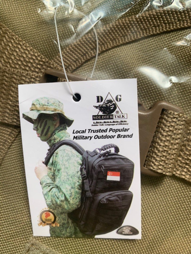 [RARE] SAF Army Commando Sling Bag D&G brand, Men's Fashion, Bags ...