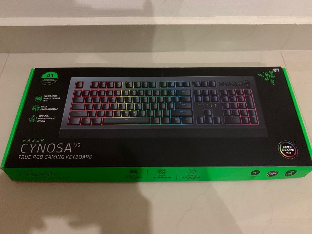 Razer Cynosa V2, Computers & Tech, Parts & Accessories, Computer ...