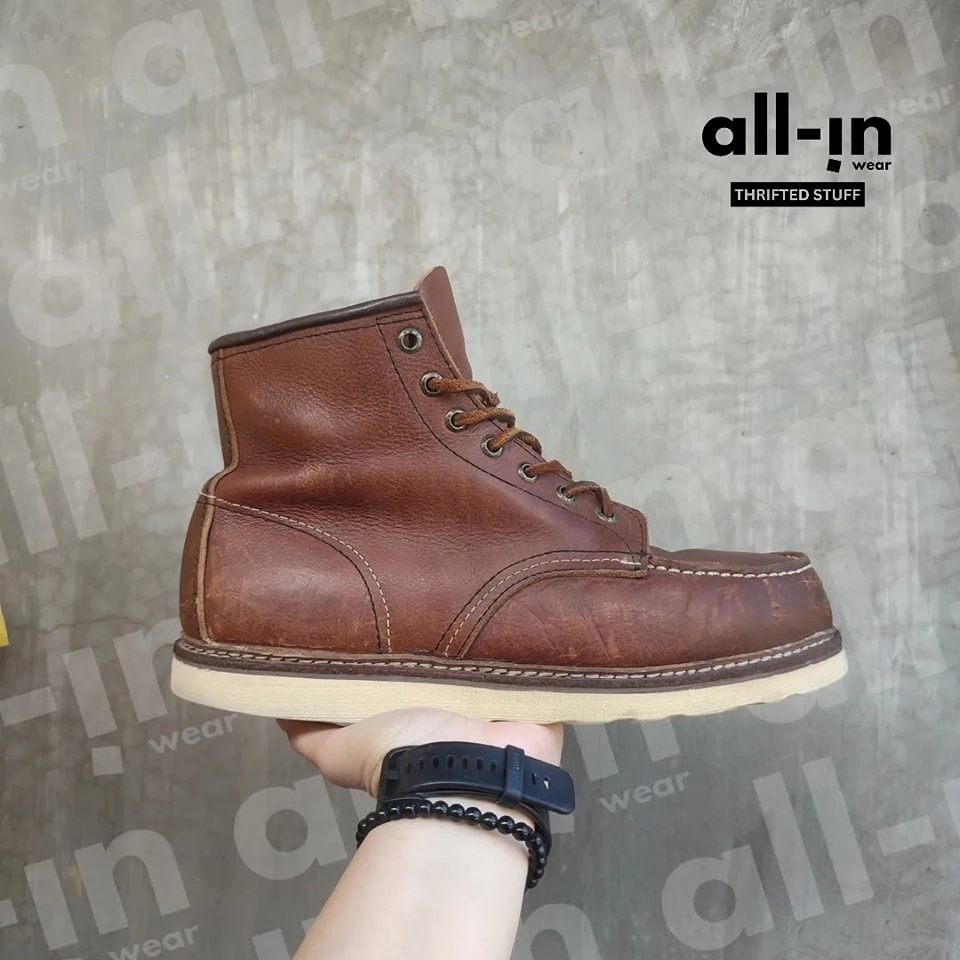 RED WING 1907 CLASSIC MOC 42 EURO, Men's Fashion, Footwear, Boots on ...