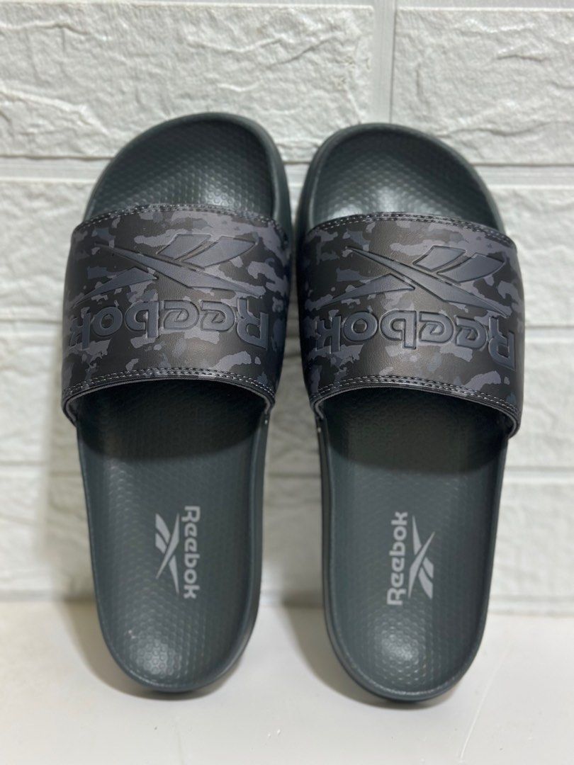 Reebok slides, Men's Fashion, Footwear, Slippers & Slides on Carousell