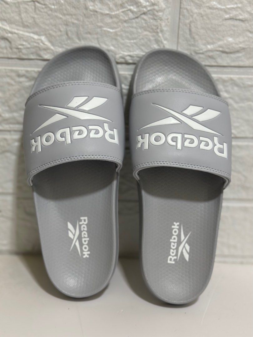 Reebok slides, Men's Fashion, Footwear, Slippers & Slides on Carousell