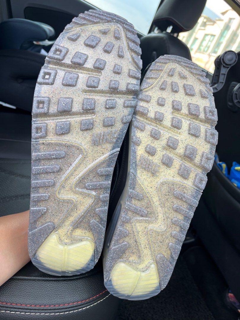 [REP] NIKE AIR MAX TERRASCAPE 90 Black & Lime Ice Translucent Sole, Men ...