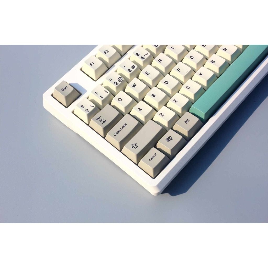 Retro Keycaps Set 126 Keys PBT Cherry Profile Keycap For MX Switch ...