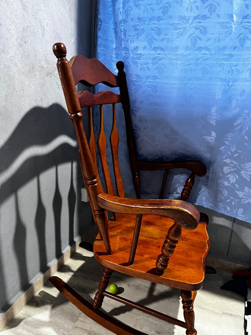 Rocking chair, Furniture & Home Living, Furniture, Chairs on Carousell