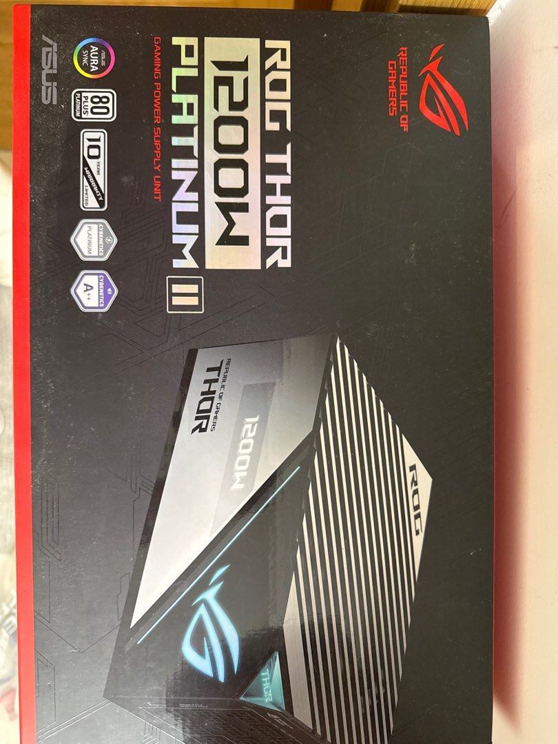 Rog Thor 1200 watt Platinum 2, Computers & Tech, Parts & Accessories ...