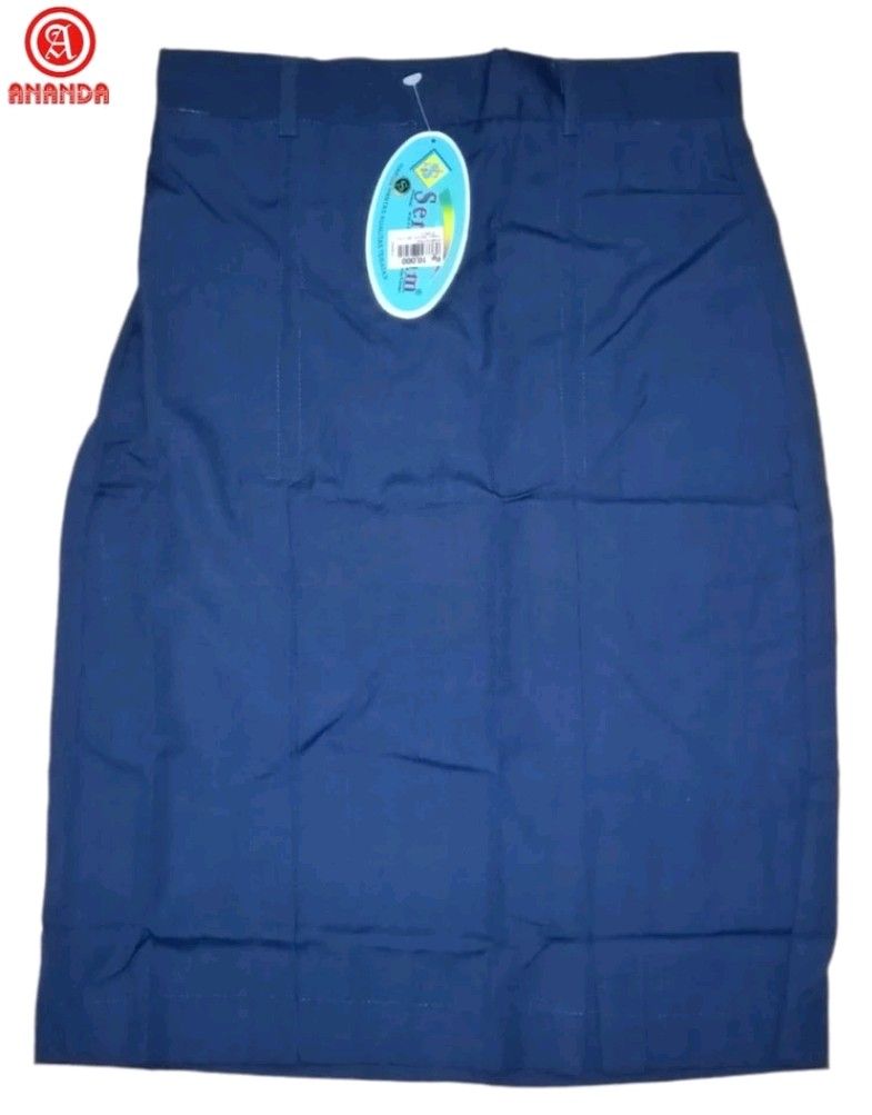 Rok Span Baru New Merk Seragam SMP SMA Abu Biru Tua SMP, Fesyen Wanita ...