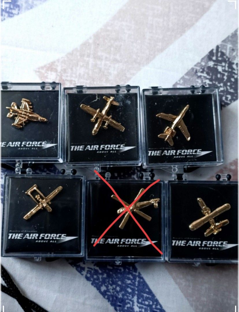 RSAF pins limited edition, Hobbies & Toys, Memorabilia & Collectibles ...