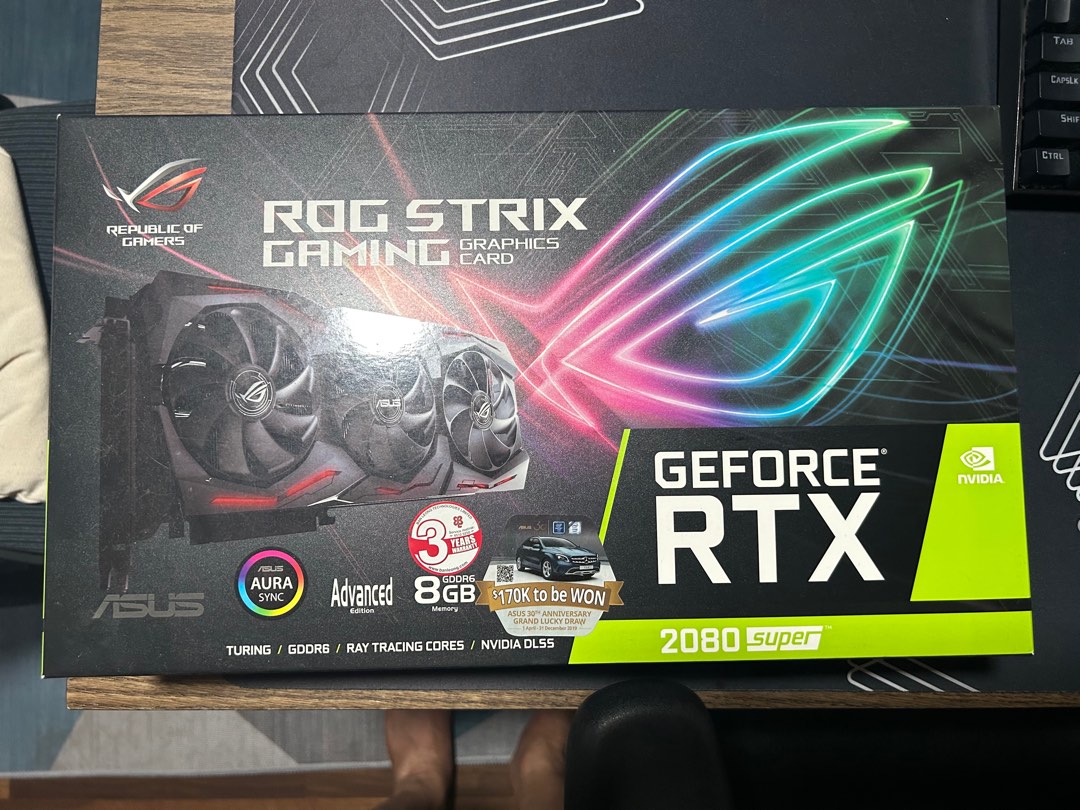 Asus ROG Strix RTX 2080 Super, Computers & Tech, Parts & Accessories ...