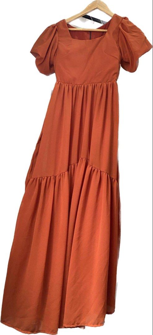 Rust Orange Dress, Women's Fashion, Dresses & Sets, Dresses on Carousell Rust Orange Dress, Women's Fashion, Dresses & Sets, Dresses on Carousell