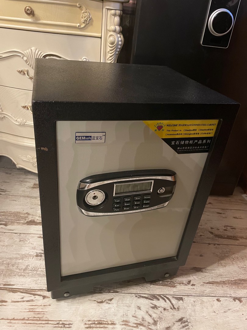Safe Box 50cm with secret lock box, Furniture & Home Living, Security ...