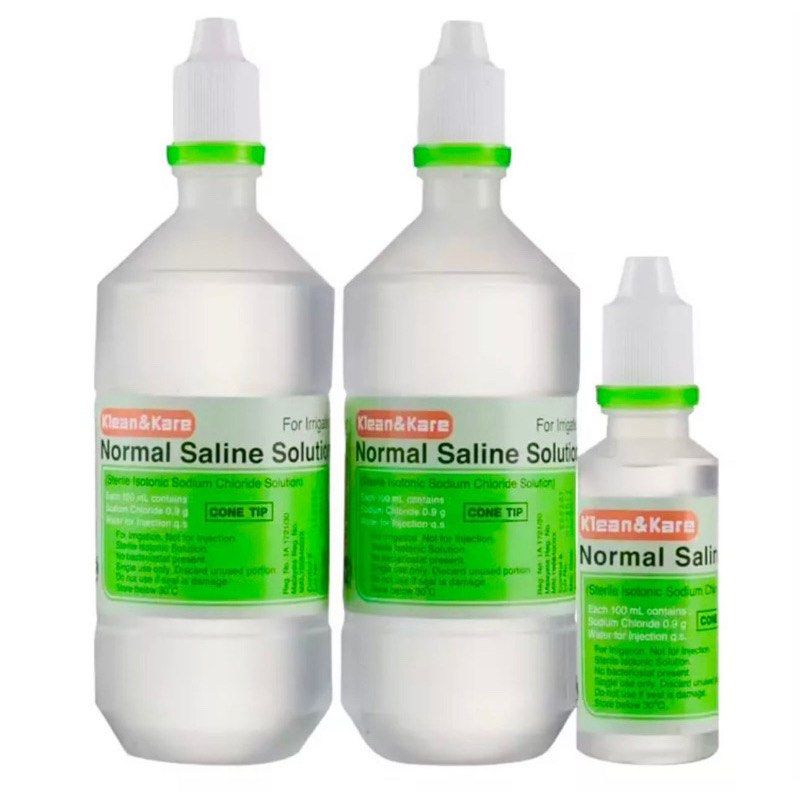 Normal Saline Solution Bundle pack, Beauty & Personal Care, Sanitisers ...