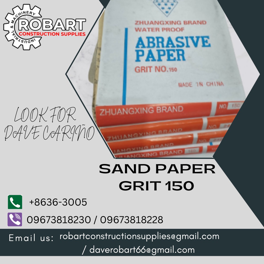 SAND PAPER GRIT, Commercial & Industrial, Construction Tools ...
