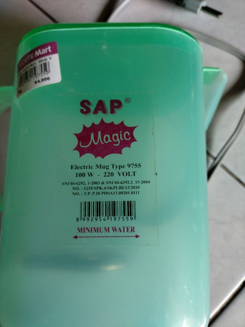 SAP electric mug, Kitchen & Appliances di Carousell