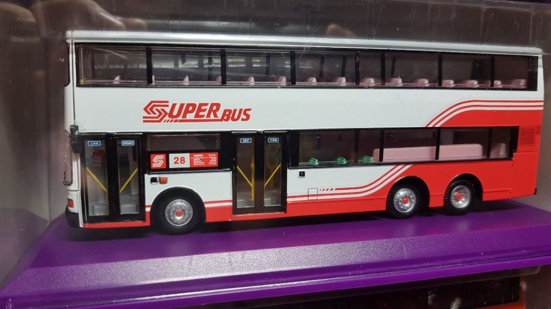 Limited Edition 1:76 Super Bus Model CMNL Singapore Bus Services (SBS ...