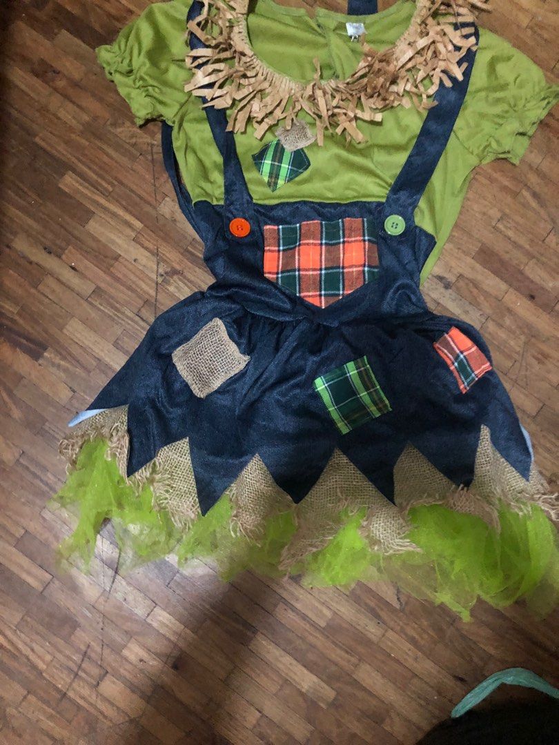 Scare Crow Costume, Women's Fashion, Dresses & Sets, Dresses on Carousell