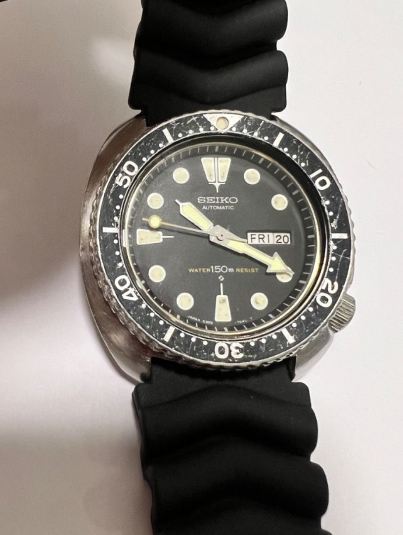 Seiko 6309 7040 Suwa Turtle vintage 1979 Japan, Luxury, Watches on Carousell