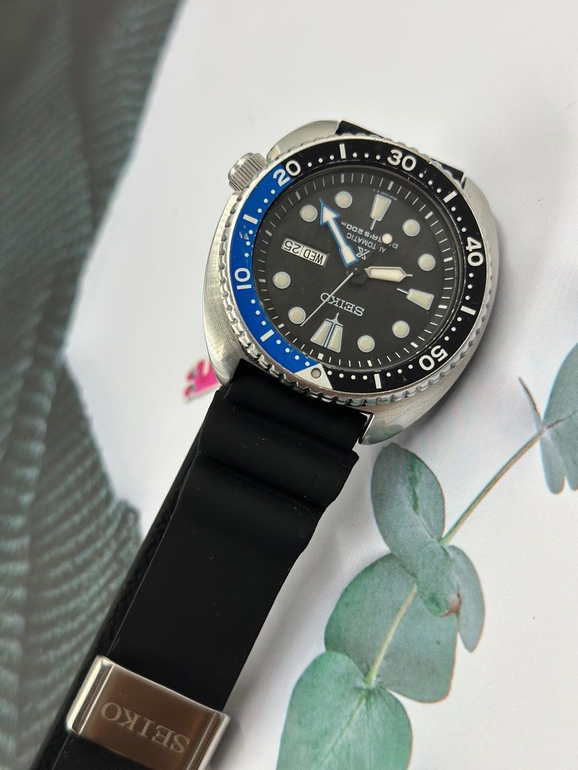 SEIKO PROSPEX TURTLE BATMAN EDITION DIVERS 200M Automatic ORIGINAL ...