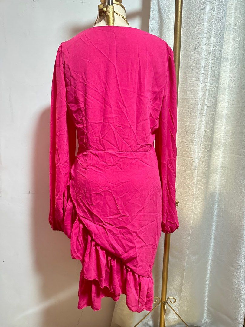 SHEIN brand new barbie fuschia hot pink elegant classy semi formal ...