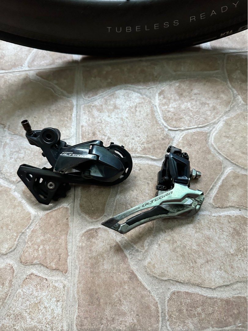 Shimano ultegra r8000 RD with sigeyi mount ONLY and FD, Sports Equipment, Bicycles & Parts ...