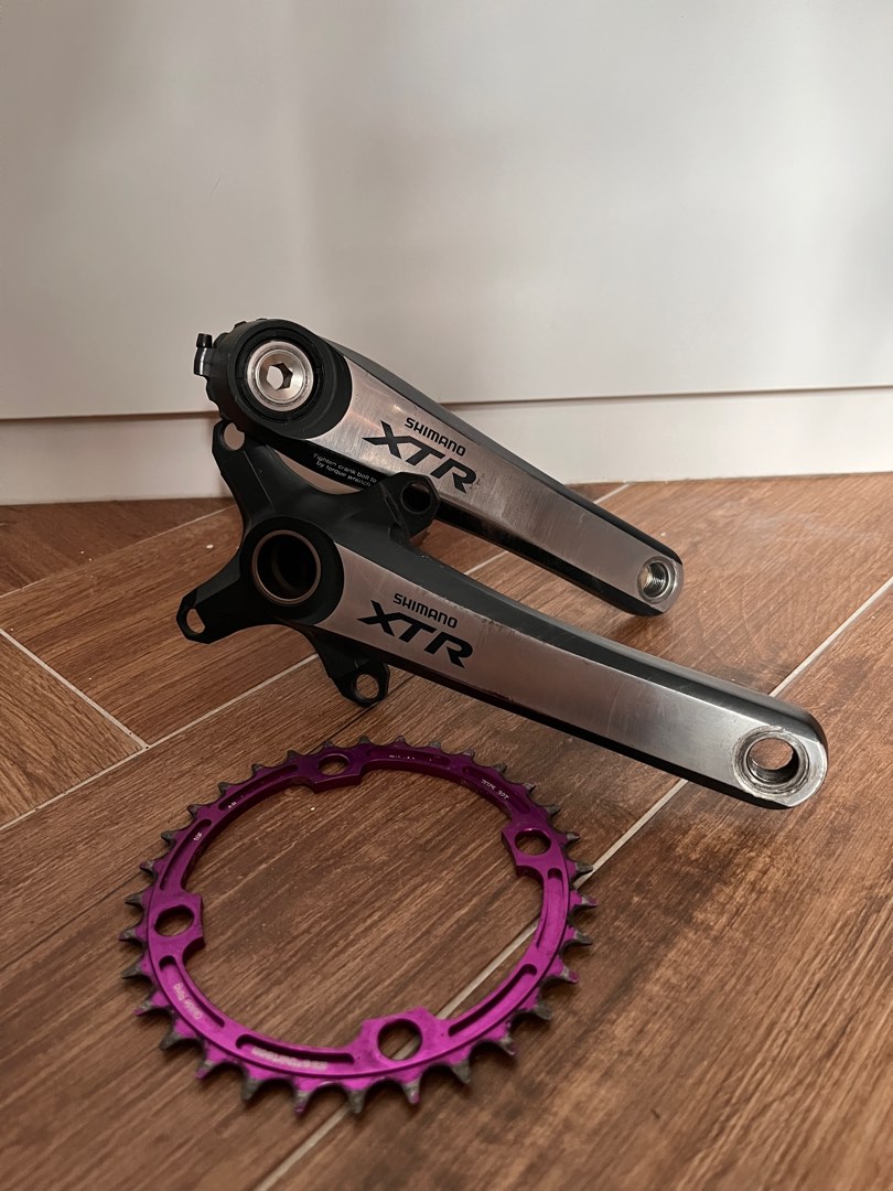 Shimano XTR M970 Crankset, Sports Equipment, Bicycles & Parts, Parts ...