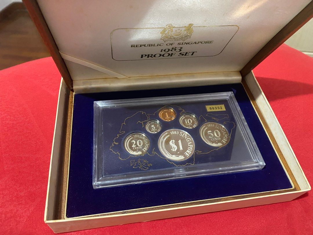 Singapore 1983 proof set, Hobbies & Toys, Memorabilia & Collectibles, Currency on Carousell