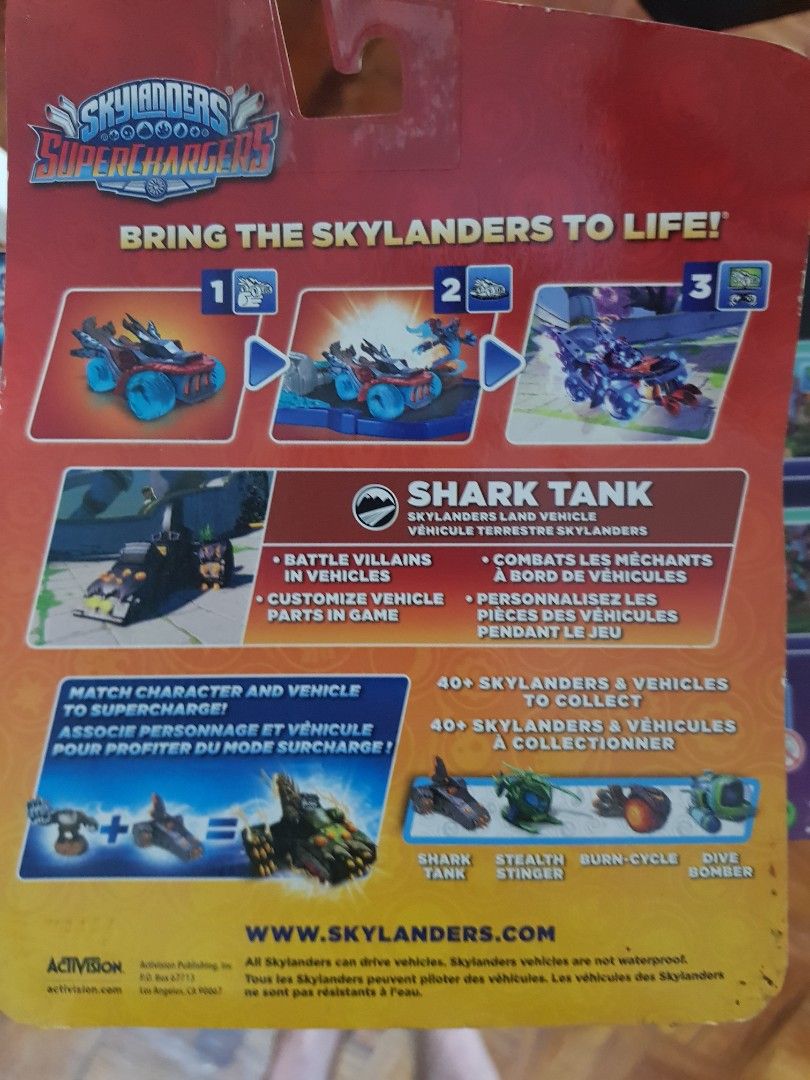 Skylanders Superchargers Shark Tank, Hobbies & Toys, Toys & Games on ...