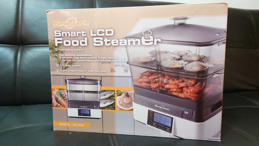 Smartech 智能電蒸籠 Smart Food Steamer, 家庭電器, 廚房電器, 鍋具 - Carousell