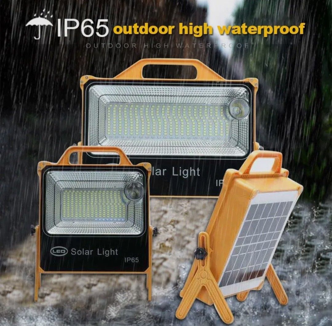 Solar Emergency Lights Outdoor Waterproof IP65 300W LED Flash Light ...