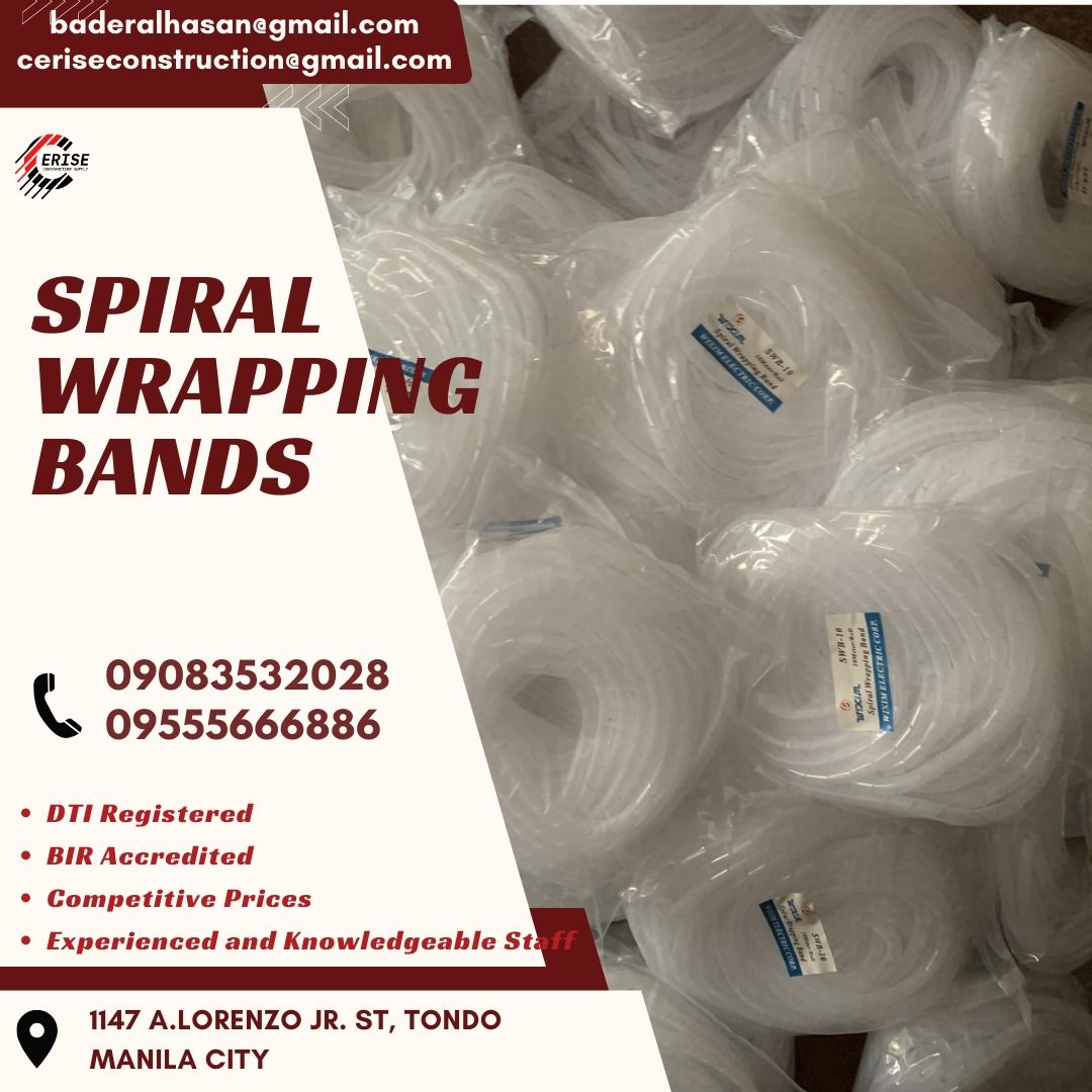 SPIRAL WRAPPING BAND | WRAPPING BAND | BAND | SPIRAL WRAP | WRAPPING ...