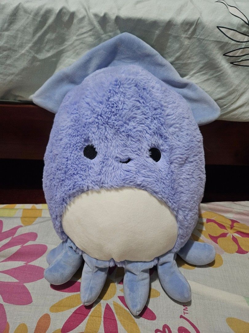 Squishmallow Fuzzamallow Stacy, Hobbies & Toys, Toys & Games on Carousell