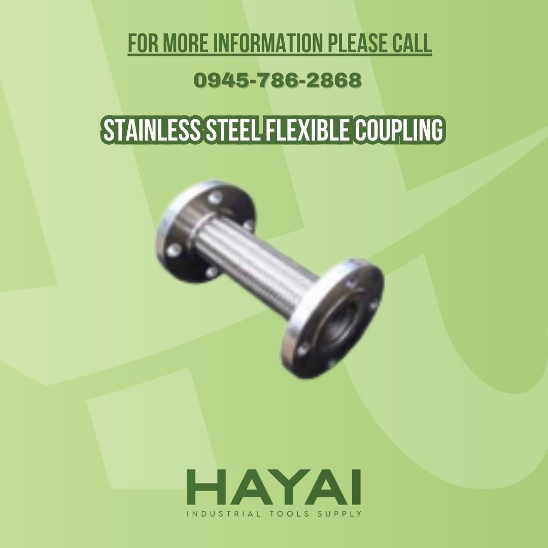 Stainless Steel Flexible Coupling, Commercial & Industrial, Industrial Equipment on Carousell
