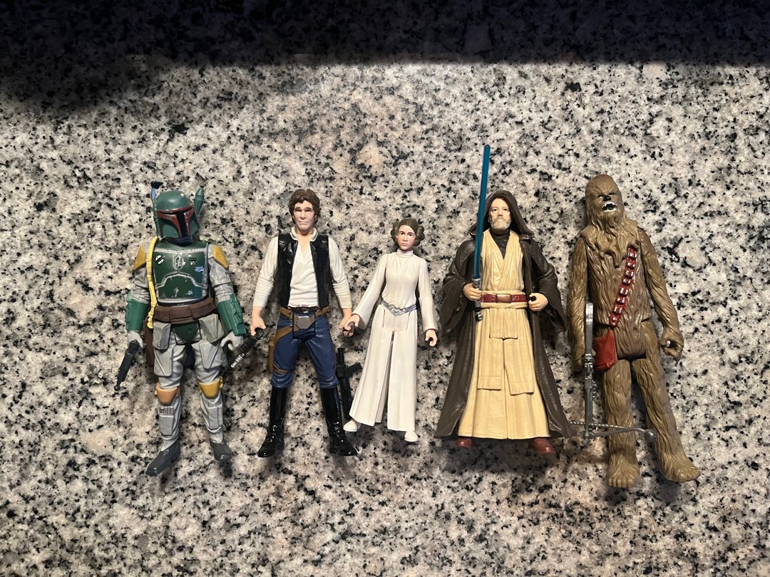 Star Wars 3.75 Action Figure Set, Hobbies & Toys, Toys & Games on Carousell