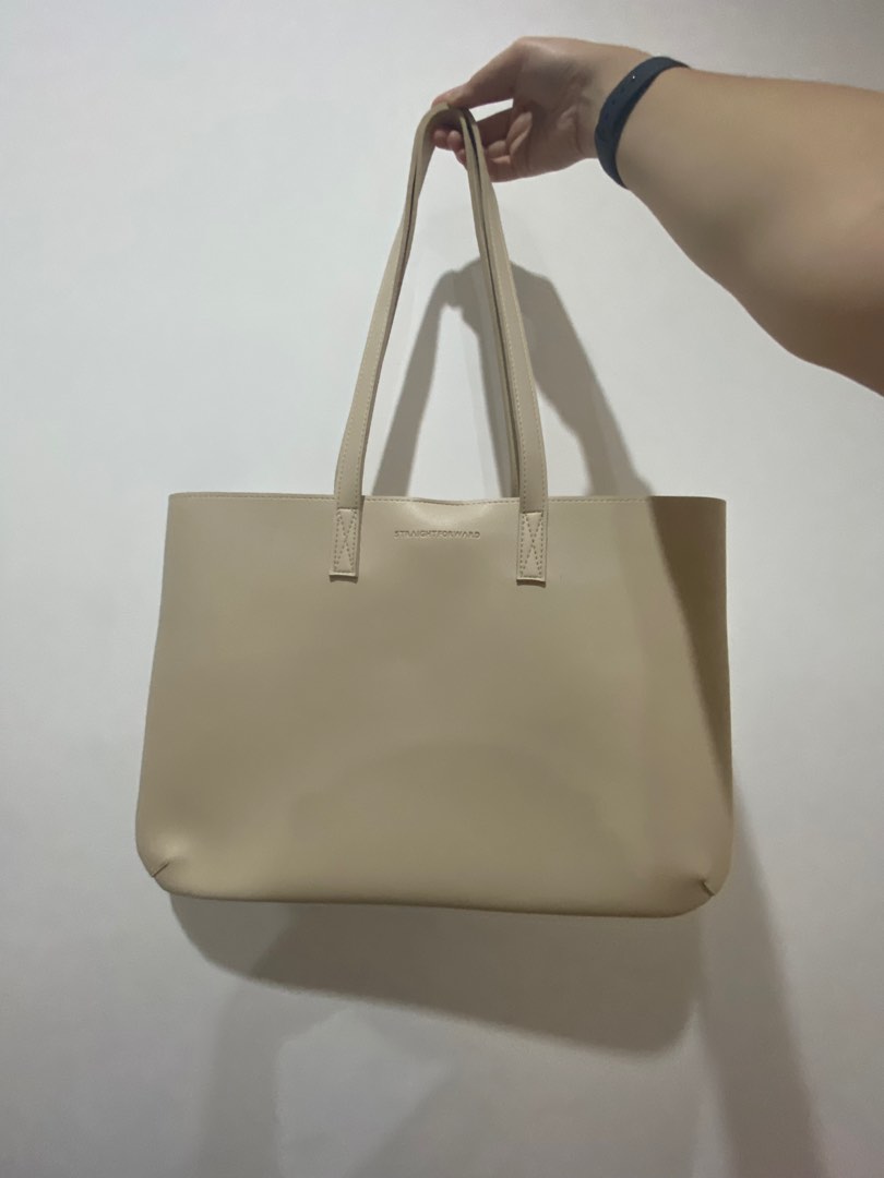 Straightforward tote bag, Women's Fashion, Bags & Wallets, Tote Bags on ...