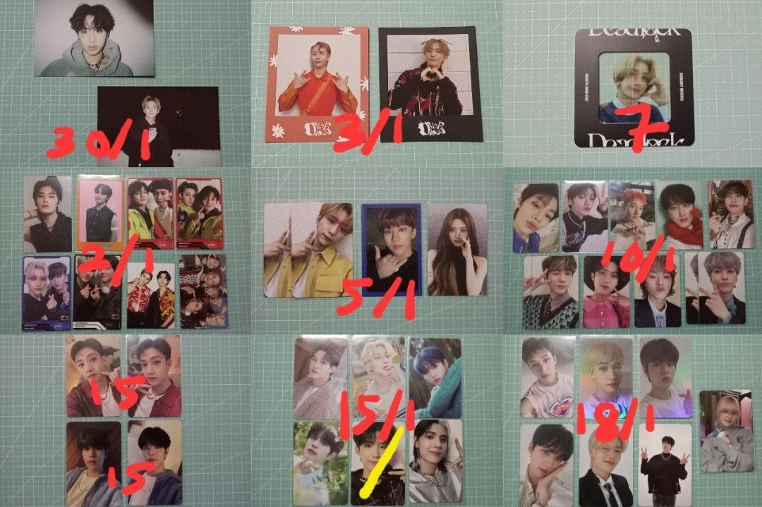 Stray Kids Xdinary Heroes Itzy Twice Nmixx Unsealed Album Photocard POB ...