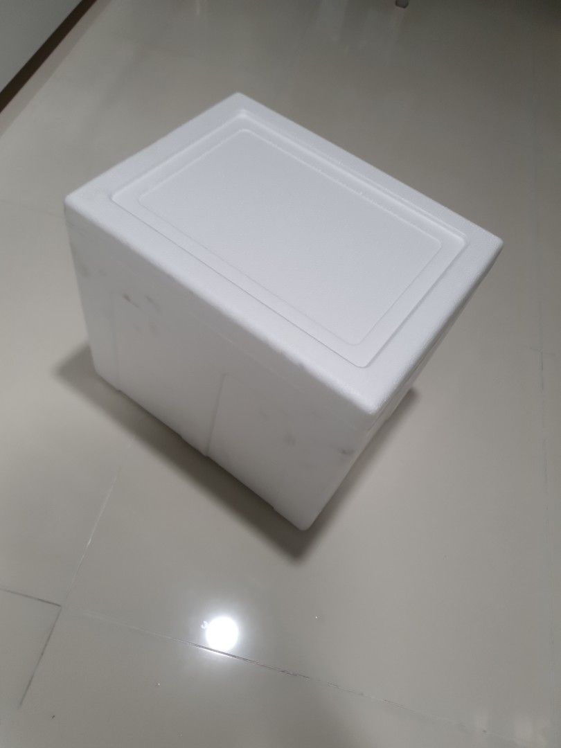 Styrofoam Ice Box, Furniture & Home Living, Home Improvement ...
