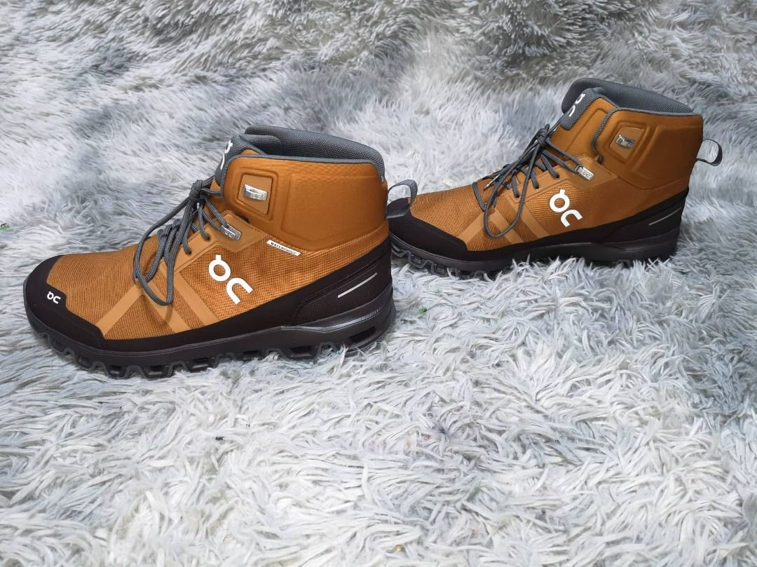 Swiss Engineering Cloudrock Waterproof Brown Hiking Boot, Men's Fashion ...