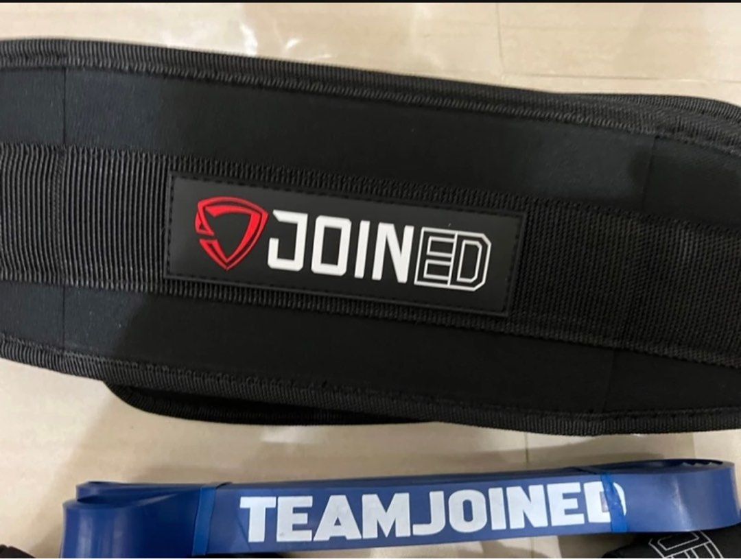 TEAM JOINED ACRIFORM PREMIUM LIFTING WEIGHT GYM BELT, Sports Equipment ...
