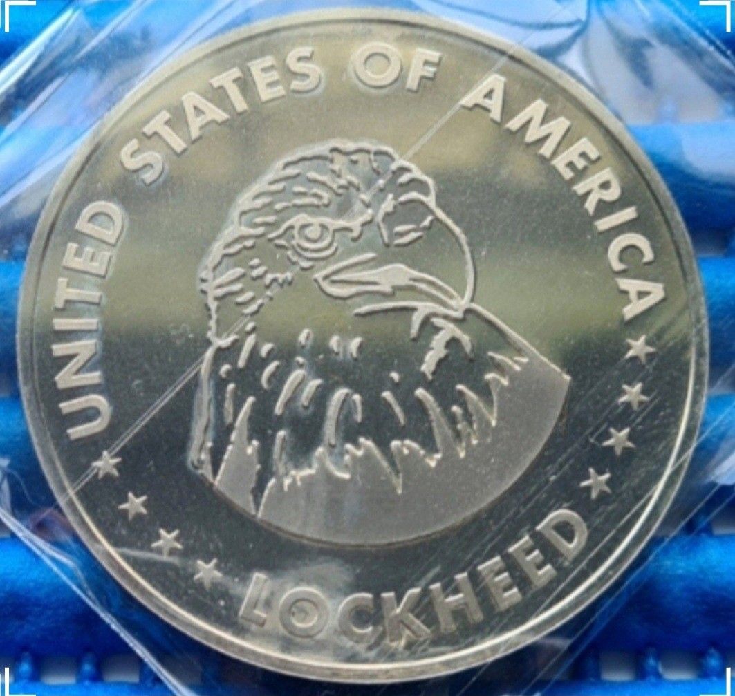 The Black Fighter F-117 Stealth Fighter Medallion Lockheed USA by ...