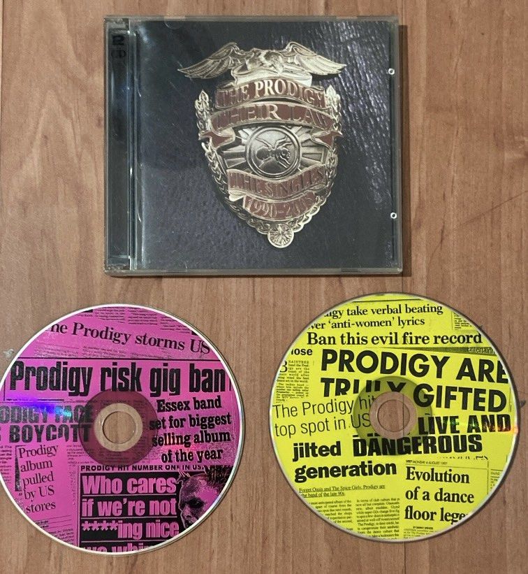 The Prodigy - Their Law The Singles 1990-2005, Hobbies & Toys, Music ...